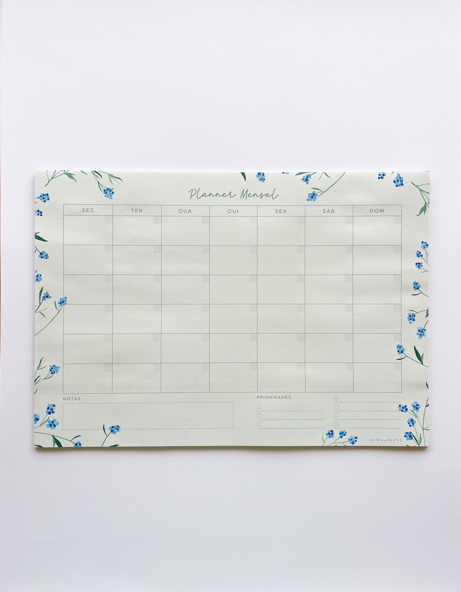 Planners Mensais— Alma em Papel