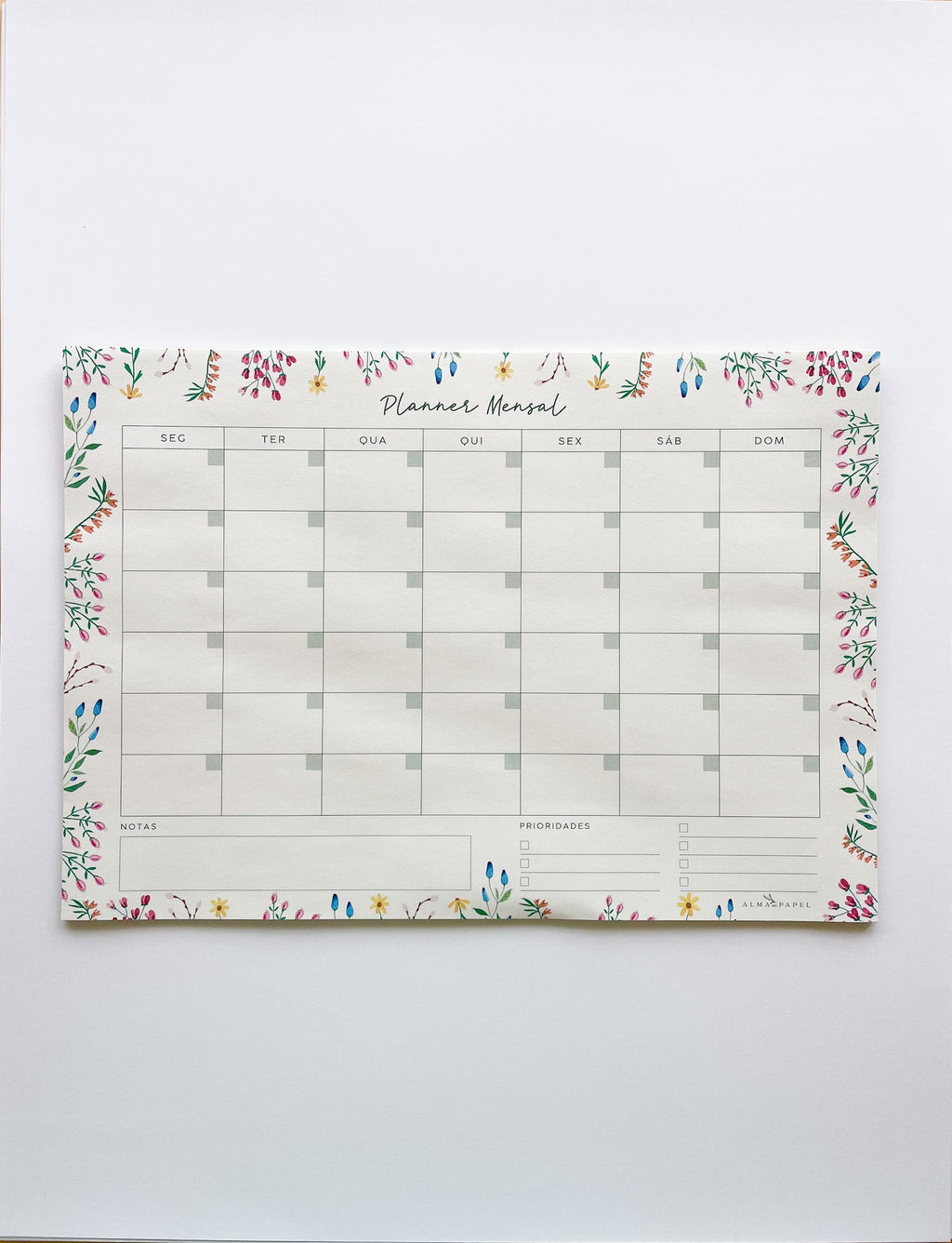 Planners Mensais— Alma em Papel